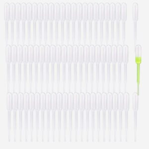 moveland 0.2ml plastic mini transfer pipettes for liquid mixture, 350pcs disposable dropper