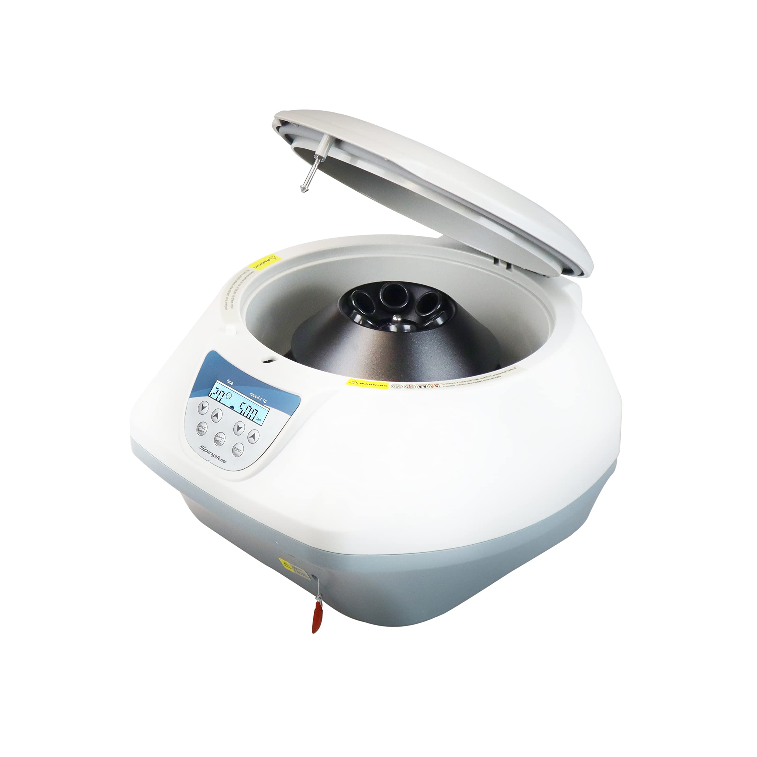 Vision Scientific VS-TC-SPINPLUS-6 Bench-top Centrifuge | 400-5000rpm (Max. 3074xg) | LCD Display | Capacity: 6 x 15ml