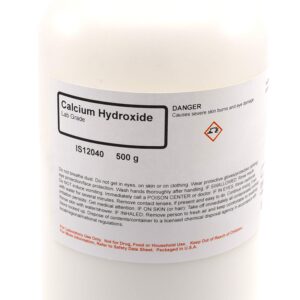 ALDON Innovating Science Laboratory-Grade Calcium Hydroxide, 500g - The Curated Chemical Collection