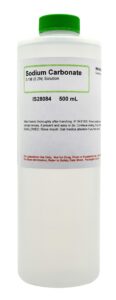 aldon innovating science sodium carbonate, 0.1m, 500ml - the curated chemical collection