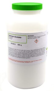 aldon innovating science laboratory-grade calcium acetate monohydrate, 500g - the curated chemical collection