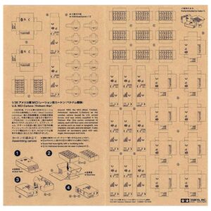 TAMIYA 1/35 U.S. MCI Cartons Vietnam War TAM12685 Plastic Models Armor/Military Misc