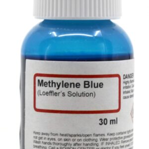 ALDON Innovating Science Methylene Blue (Loeffler's) Solution, 1 fl oz (30mL) - The Curated Chemical Collection