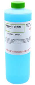 aldon innovating science copper (ii) sulfate solution, 0.1m, 500ml - the curated chemical collection