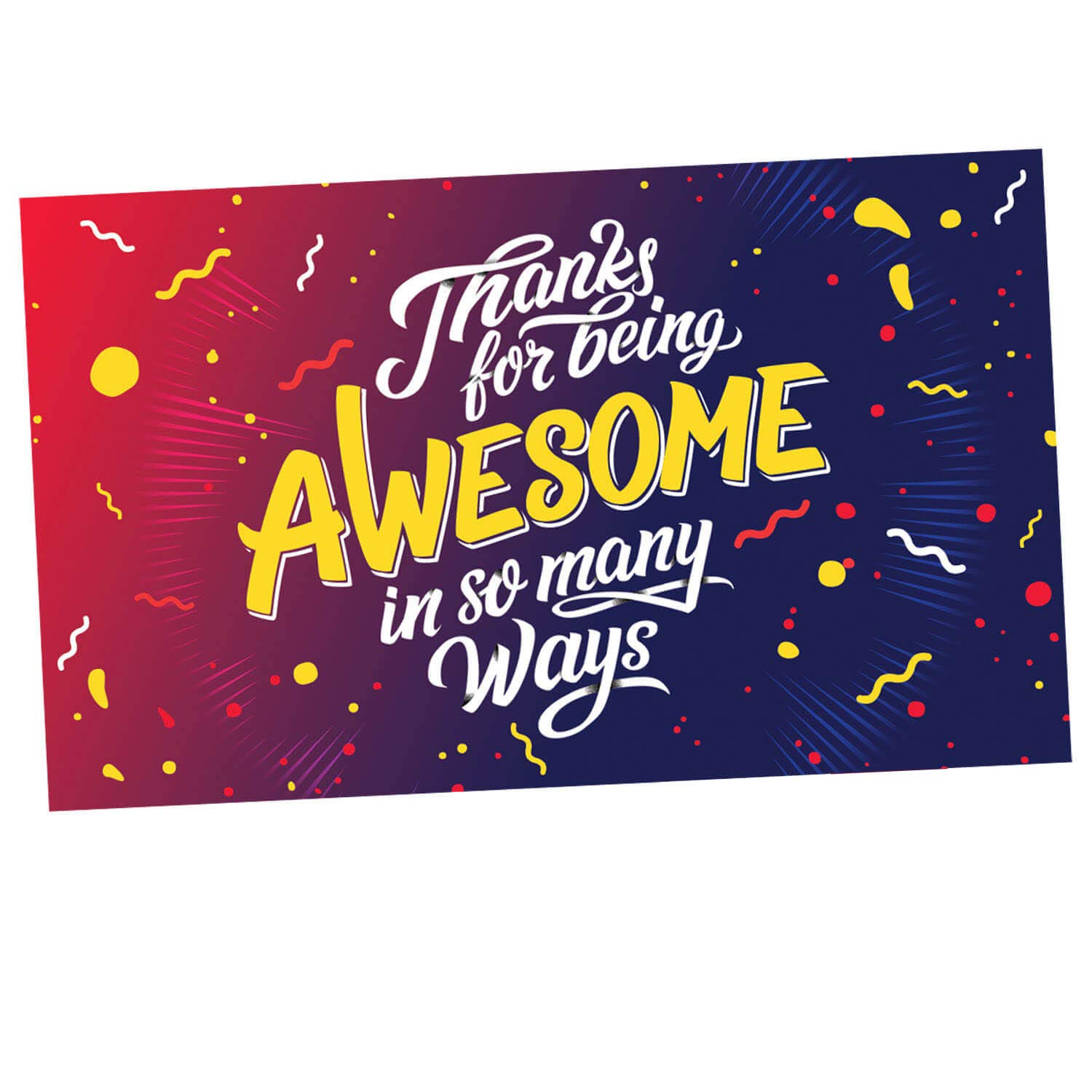 Thank You Appreciation Gifts Cards - You Are Awesome Recognition, Encouragement and Kindness Notes for Employees, Teachers, Staff, Graduation, Friends, Family, Co-Workers - Box of 100