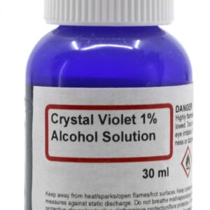 ALDON Innovating Science Crystal Violet, 1% Alcohol Solution, 1 fl oz (30mL) - The Curated Chemical Collection