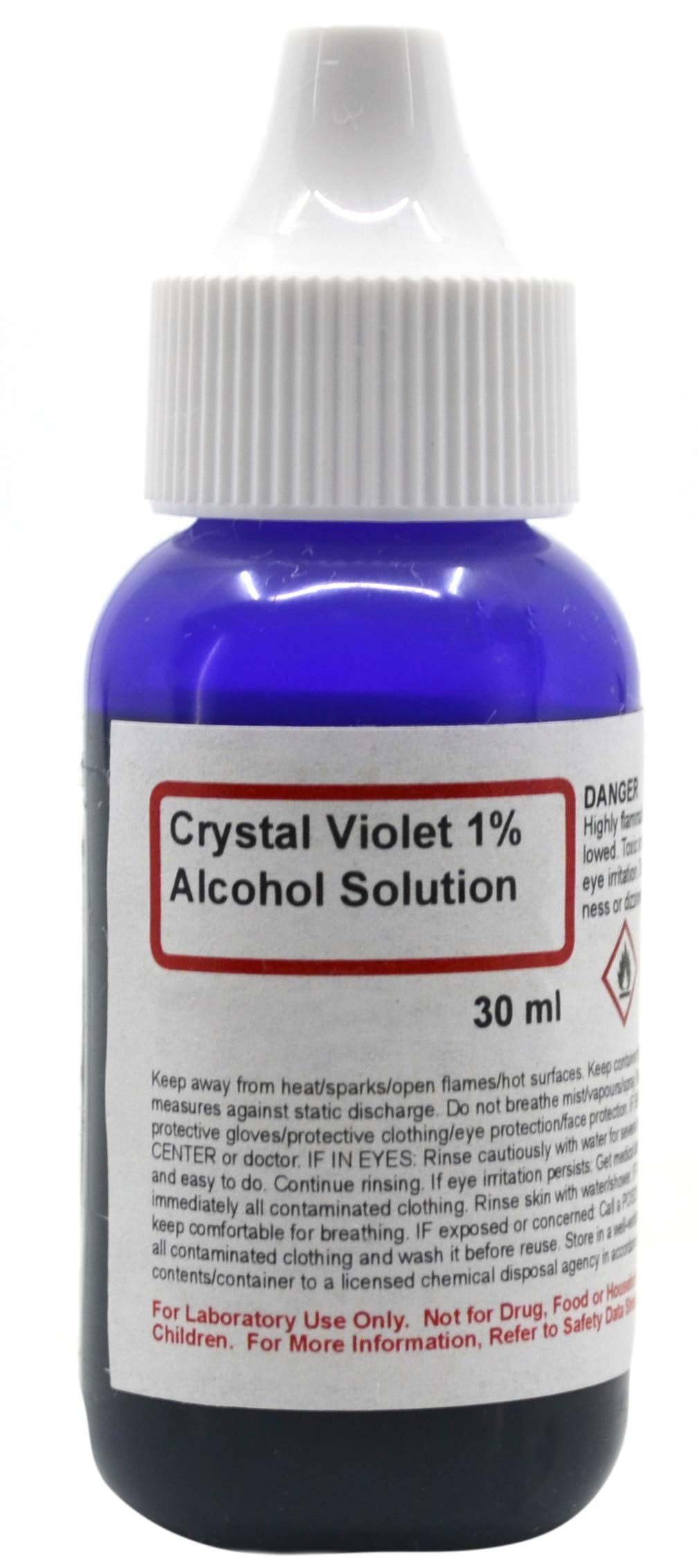 ALDON Innovating Science Crystal Violet, 1% Alcohol Solution, 1 fl oz (30mL) - The Curated Chemical Collection