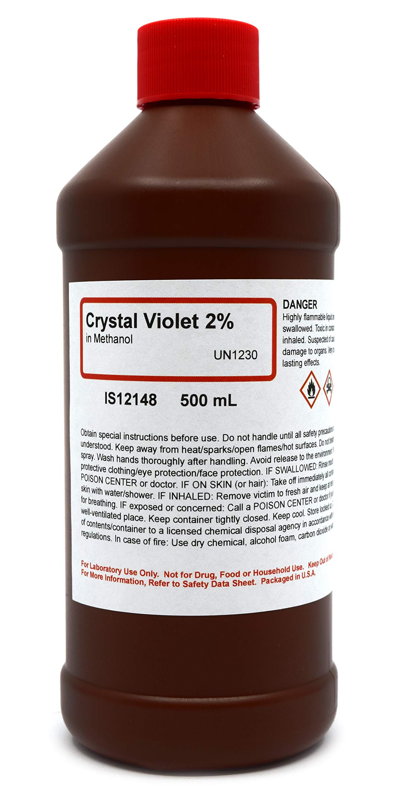 ALDON Innovating Science 2% Crystal Violet (Menthol) Solution, 500mL - The Curated Chemical Collection