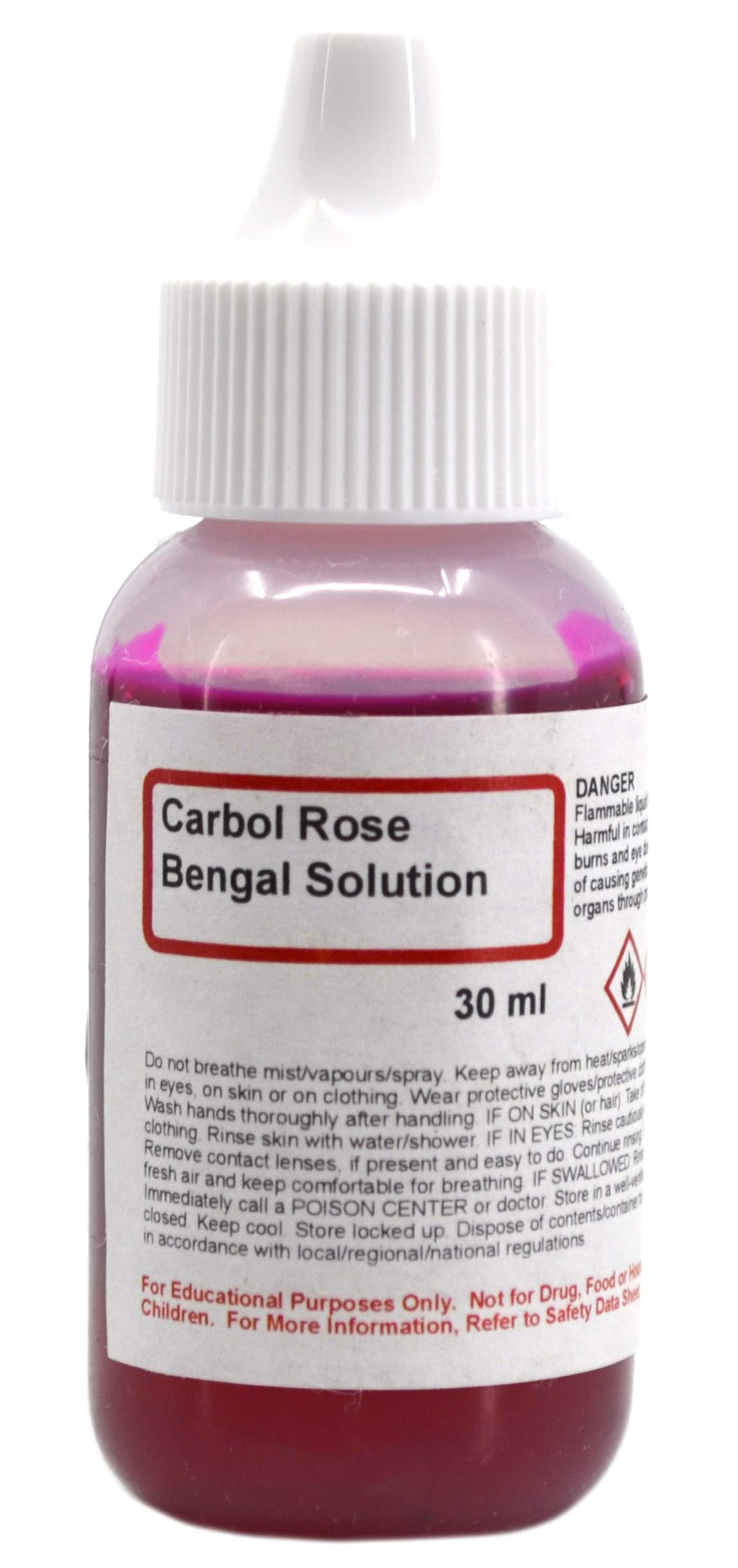 ALDON Innovating Science Carbol Rose Bengal Solution, 1 fl oz (30mL) - The Curated Chemical Collection