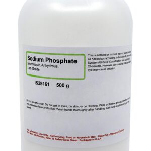 ALDON Innovating Science Laboratory-Grade Sodium Phosphate, Monobasic, Anhydrous, 500g - The Curated Chemical Collection