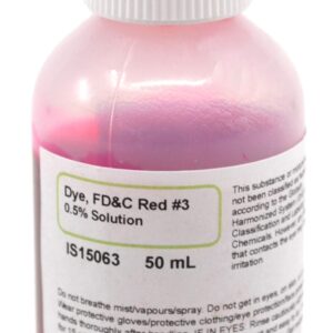 ALDON Innovating Science FD&C Red Dye #3, 50mL - The Curated Chemical Collection