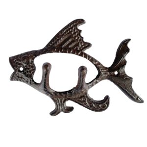 iron fish wall hanger