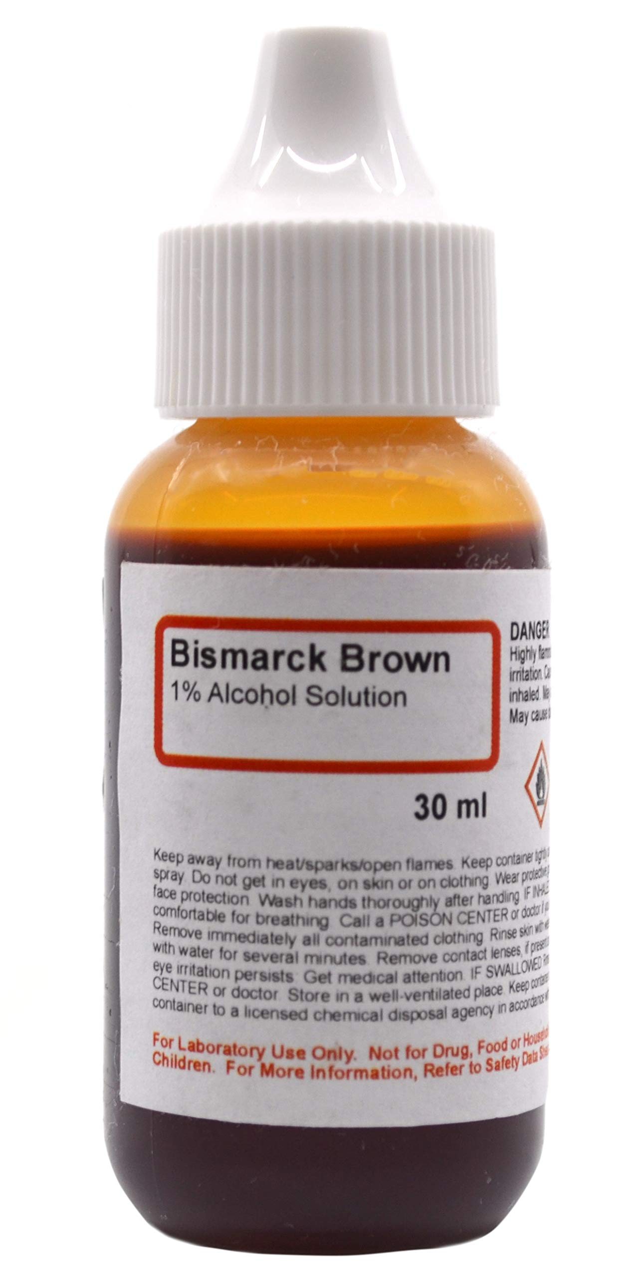 ALDON Innovating Science Bismarck Brown, 1% Alcohol Solution, 1 fl oz (30mL) - The Curated Chemical Collection