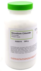 aldon innovating science reagent-grade strontium chloride, 6-hydrate, 500g - the curated chemical collection