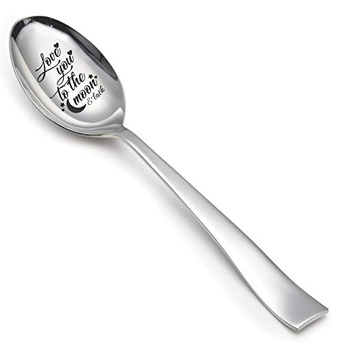 Seyal® Love You To The Moon And Back Spoon Gift - Love Gift - Love gifts - Valentines day gift - Gift for her - Gift for him - christmas gift - wife gift from husband - husband gift from wife