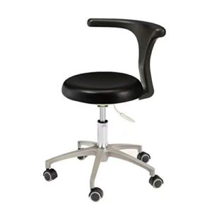 alkita mobile chair pu leather dentist doctor's stool clinic equipment