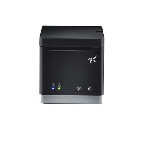 Star Micronics mC-Print2 2-inch Ethernet (LAN) / USB Thermal POS Printer with CloudPRNT, Cutter, and External Power Supply - Black