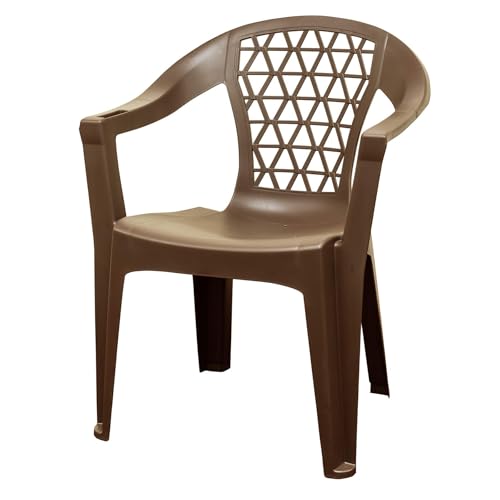 Adams Penza Patio Chair, Earth Brown