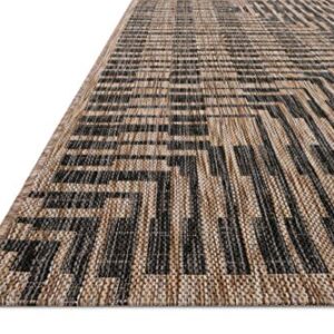 Loloi Isle Collection IE-09 Brown/Black 2'-2" x 3'-9" Accent Rug