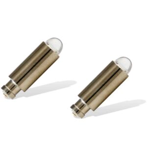 VE-SPECIALS 2 Pack, Halogen Replacement Bulbs for Welch Allyn Otoscopes and Illuminators Using WA-03400 or WA-03400-U Bulbs