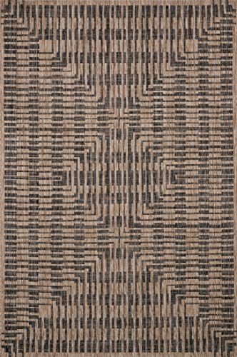 Loloi Isle Collection IE-09 Brown/Black 2'-2" x 3'-9" Accent Rug