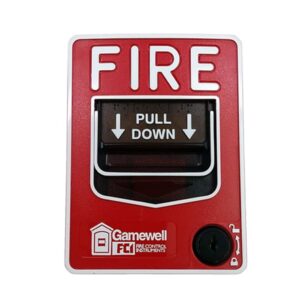 fci gamewell fci ms-7s manual fire alarm pull station