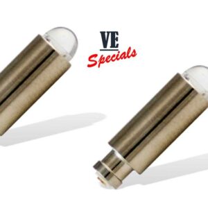 VE-SPECIALS 2 Pack, Halogen Replacement Bulbs for Welch Allyn Otoscopes and Illuminators Using WA-03400 or WA-03400-U Bulbs