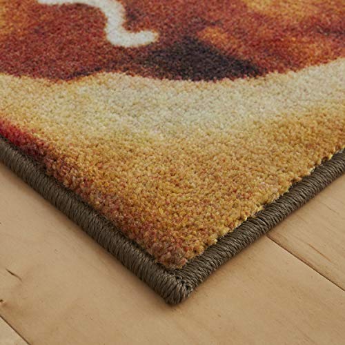 Mohawk Home Holiday Cookies Multi Area rug, 2'6x4'2, Gingerbread