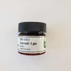 1 Gram Luminol - Luminol Powder - for Luminol Kit - for Cool Blue Light Experiment Kit - for Forensic Science Kit