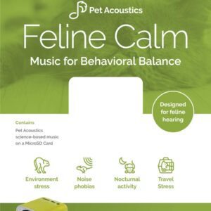 Pet Acoustics Feline Extra Calm Music SD Card