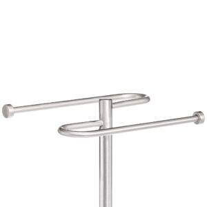 Amazon Basics Bathroom Accessory Collection - Towel Holder, Matte