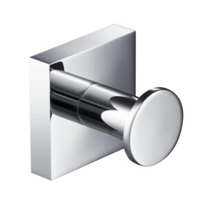 kraus ventus bathroom robe and towel hook, chrome finish, kea-17701ch