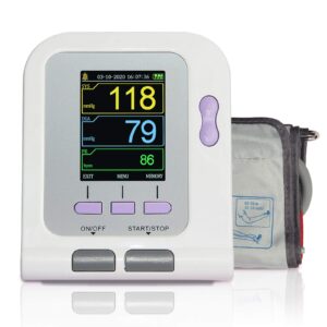 fully automatic contec blood pressure monitor upper arm wrist electronic sphygmomanometer adult cuff