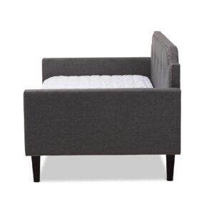 Baxton Studio Daybeds, Twin, Grey