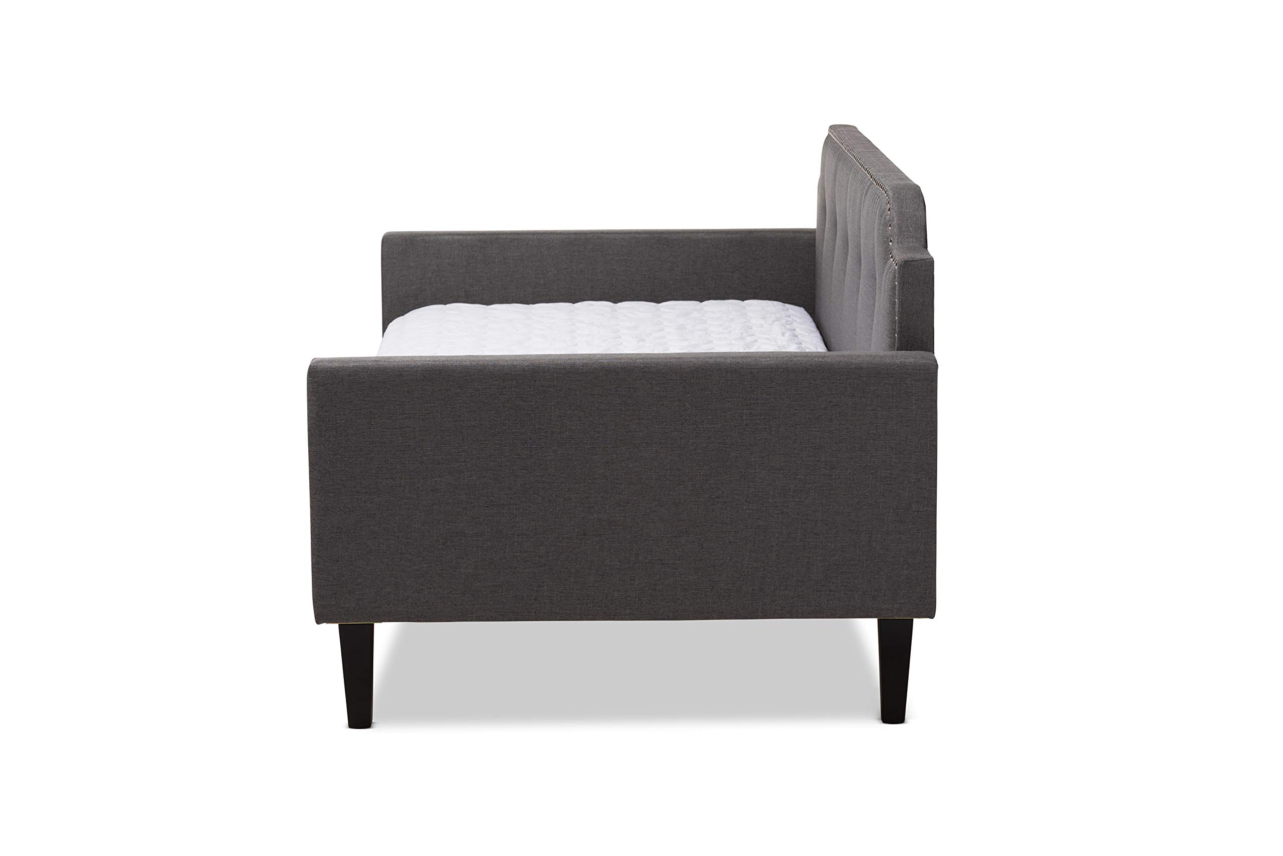 Baxton Studio Daybeds, Twin, Grey