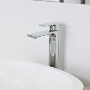 VIGO Norfolk 11'' H Single Handle Single-Hole Bathroom Vessel Faucet in Chrome-VG03027CH