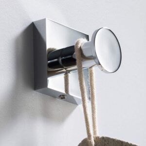 Kraus Ventus Bathroom Robe and Towel Hook, Chrome Finish, KEA-17701CH