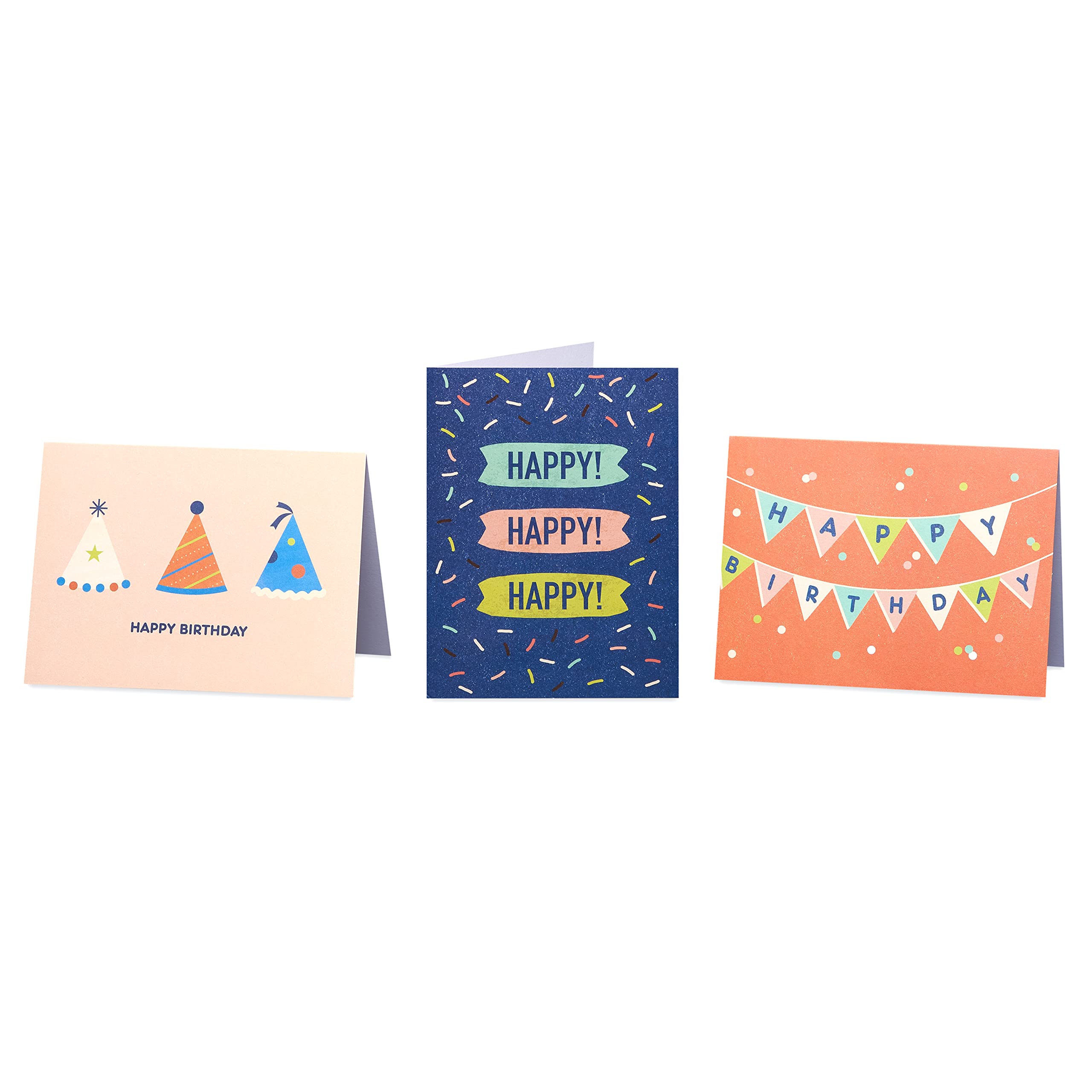 American Greetings Bulk Blank Birthday Cards Assortment (48-Count)