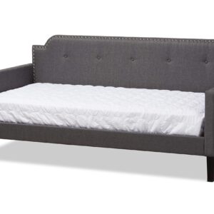 Baxton Studio Daybeds, Twin, Grey