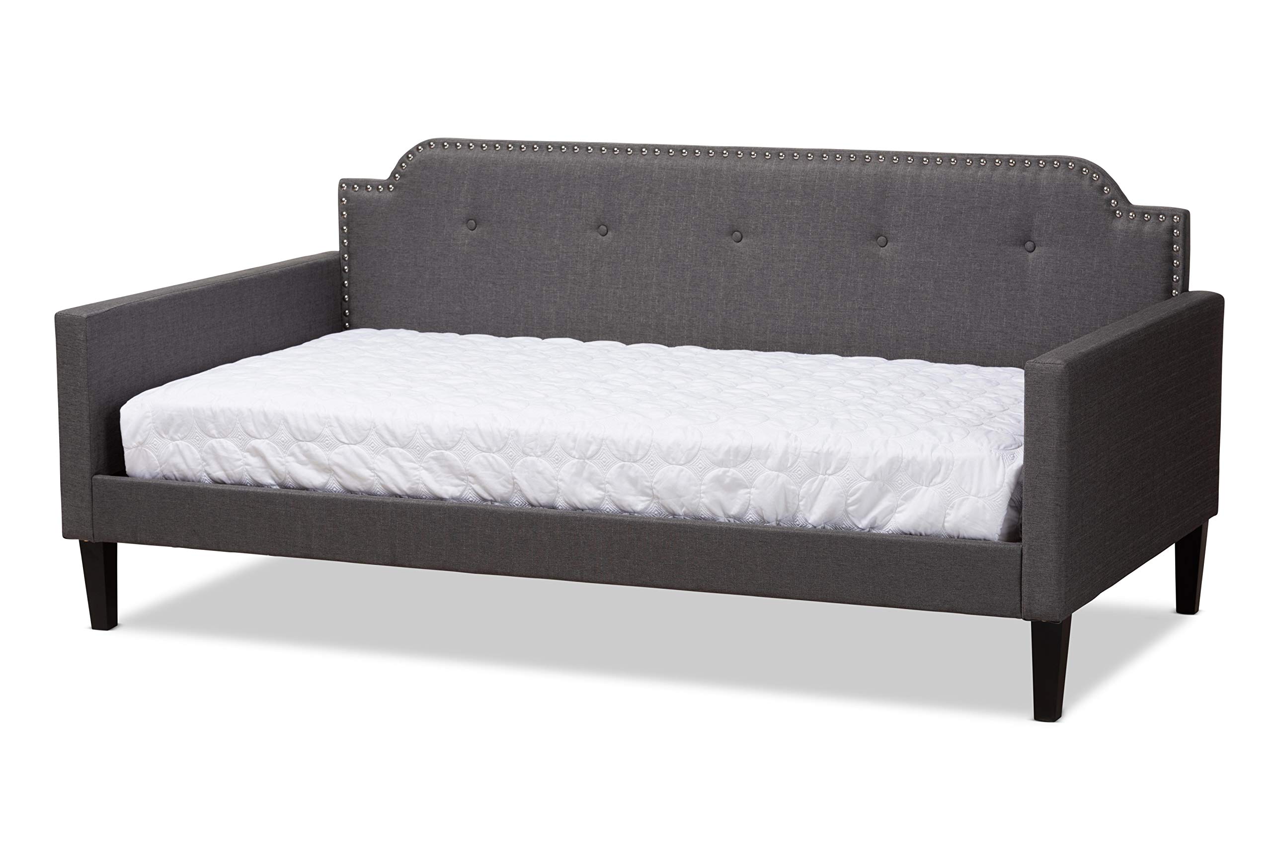 Baxton Studio Daybeds, Twin, Grey