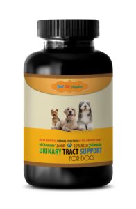 bladder support for dogs - dogs urinary tract support - maintain health function - chewable - uva ursi for dogs - - dog supplements & vitamins - dog vitamins and multivitamins - 90 treats (1 bottle)