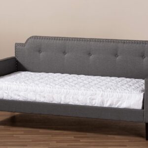 Baxton Studio Daybeds, Twin, Grey