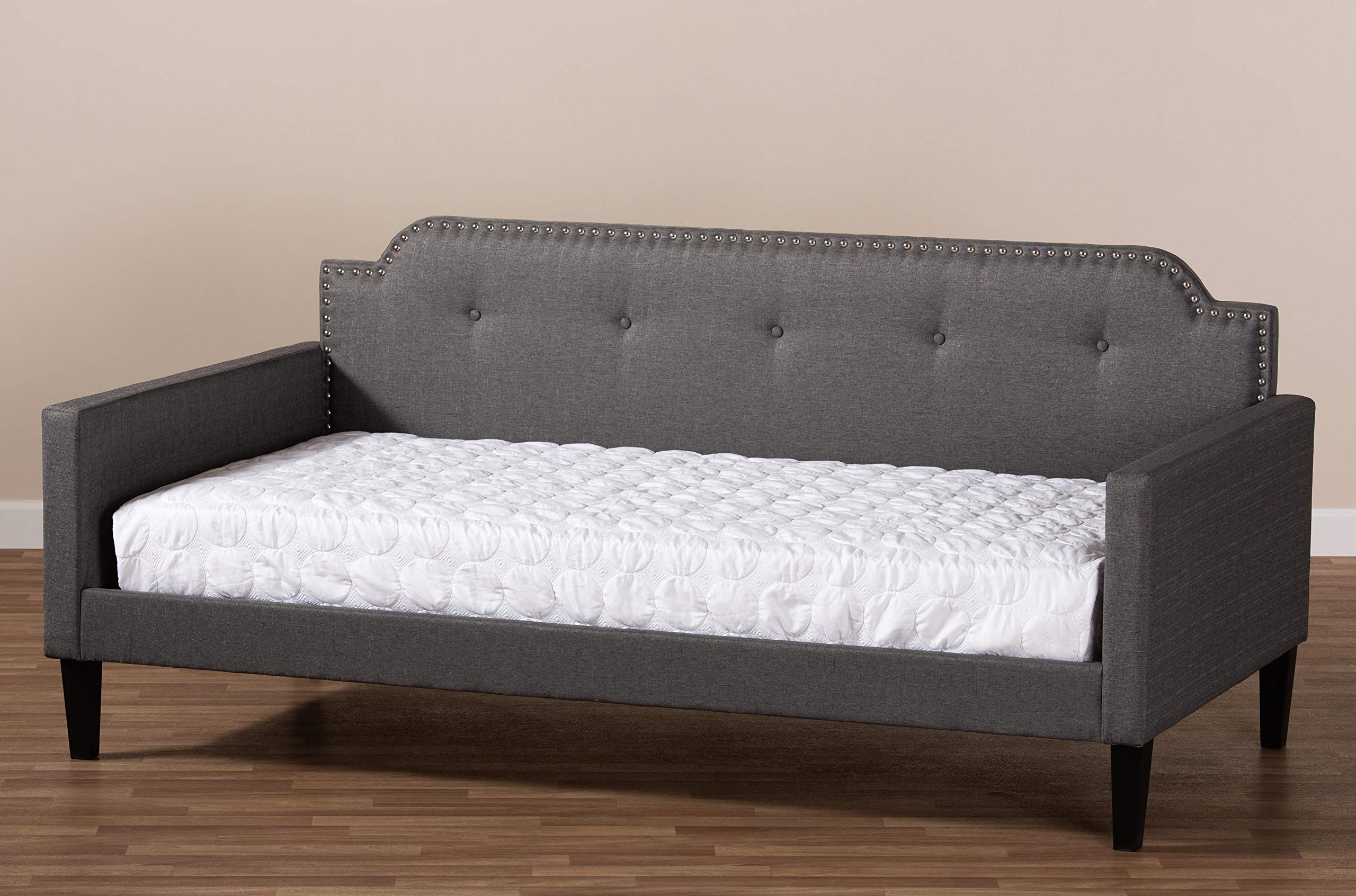 Baxton Studio Daybeds, Twin, Grey