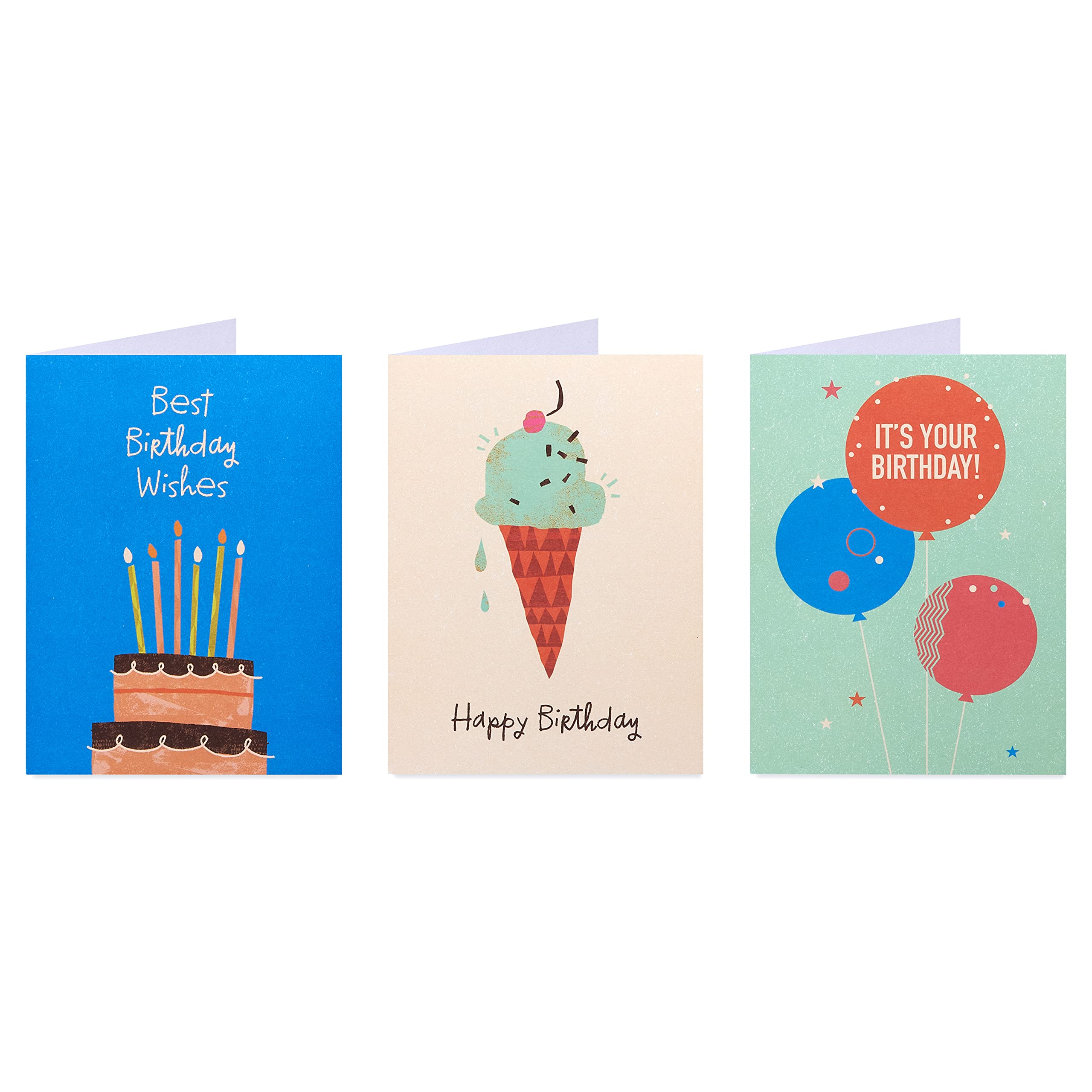 American Greetings Bulk Blank Birthday Cards Assortment (48-Count)