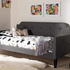 Baxton Studio Daybeds, Twin, Grey