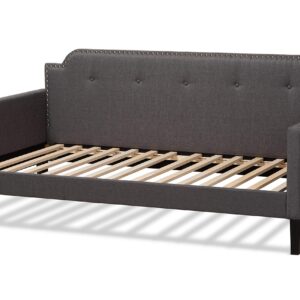 Baxton Studio Daybeds, Twin, Grey