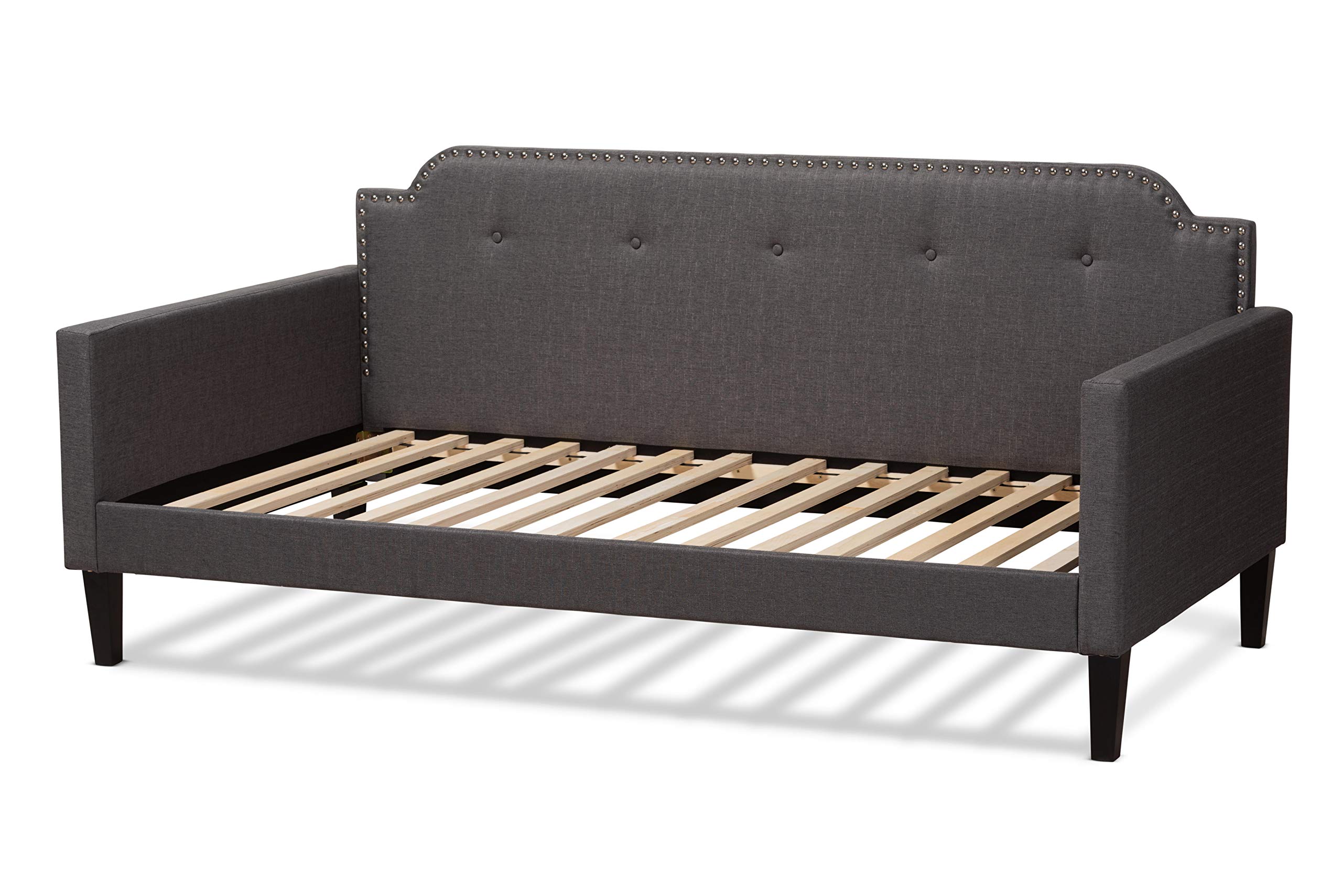 Baxton Studio Daybeds, Twin, Grey