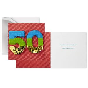 Hallmark Signature 50th Birthday Card (Best Decade Yet)