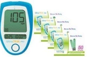 Free Ultra Trak Pro Meter with 200Ct Test Strips