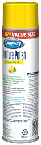 Sprayway Furniture Polish, Fl Oz, 16 Ounce